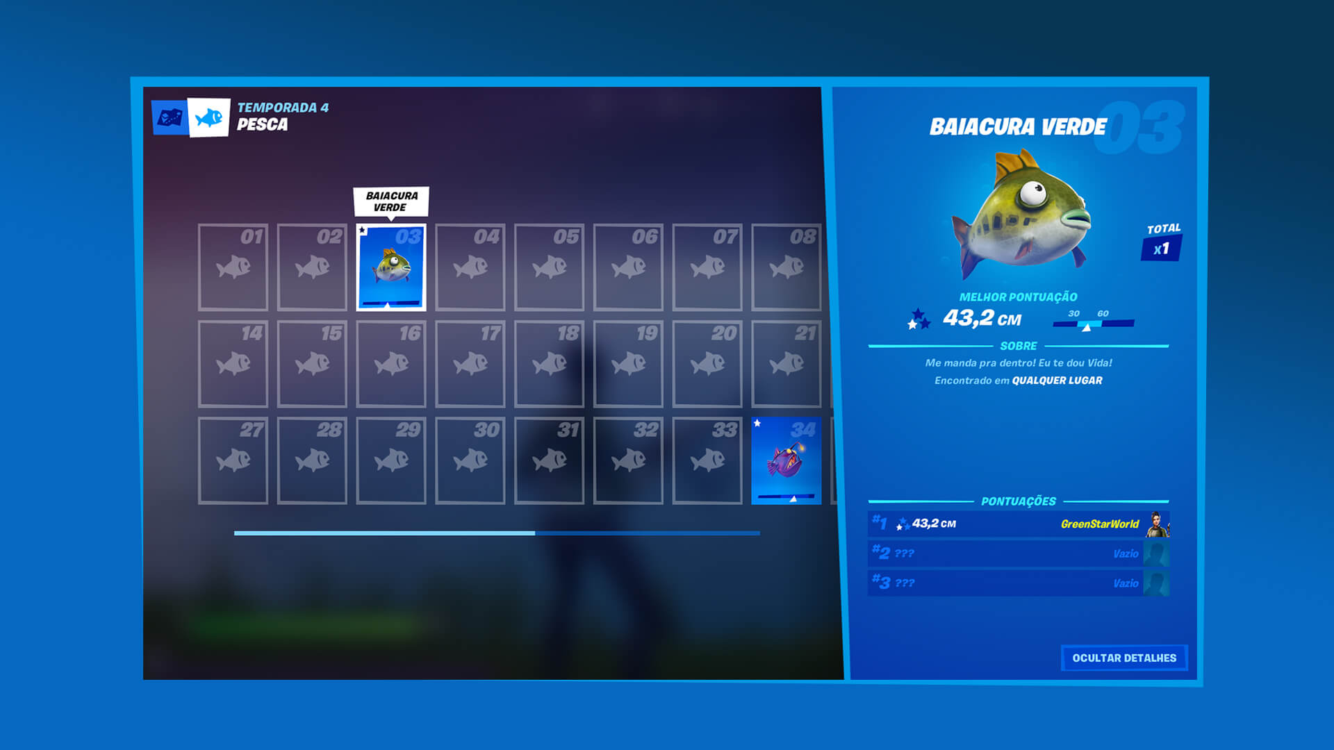 Guia do Pescador Iniciante no Fortnite