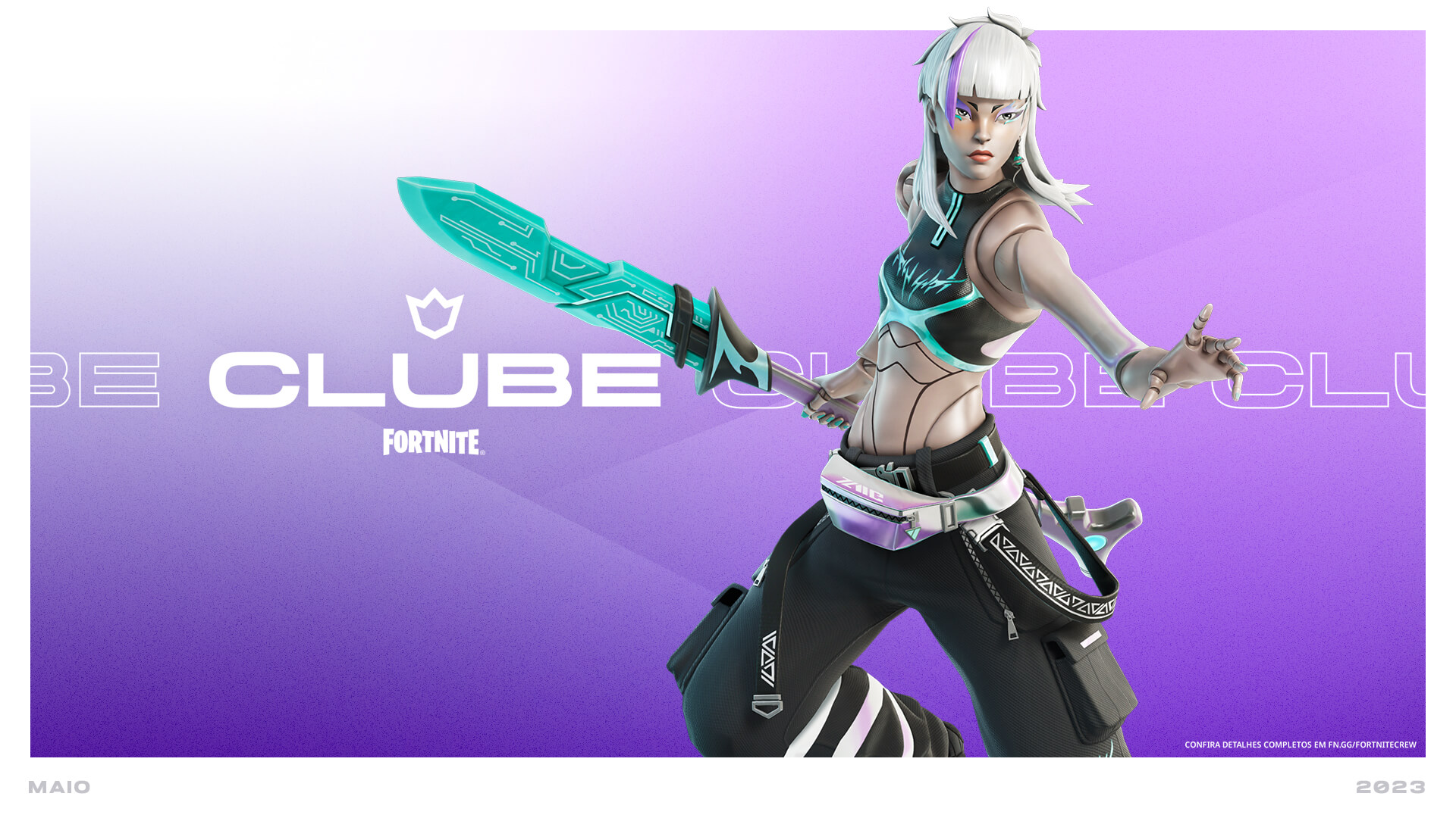 Dália Esbanja Inteligência no Pacote do Clube Fortnite de Maio