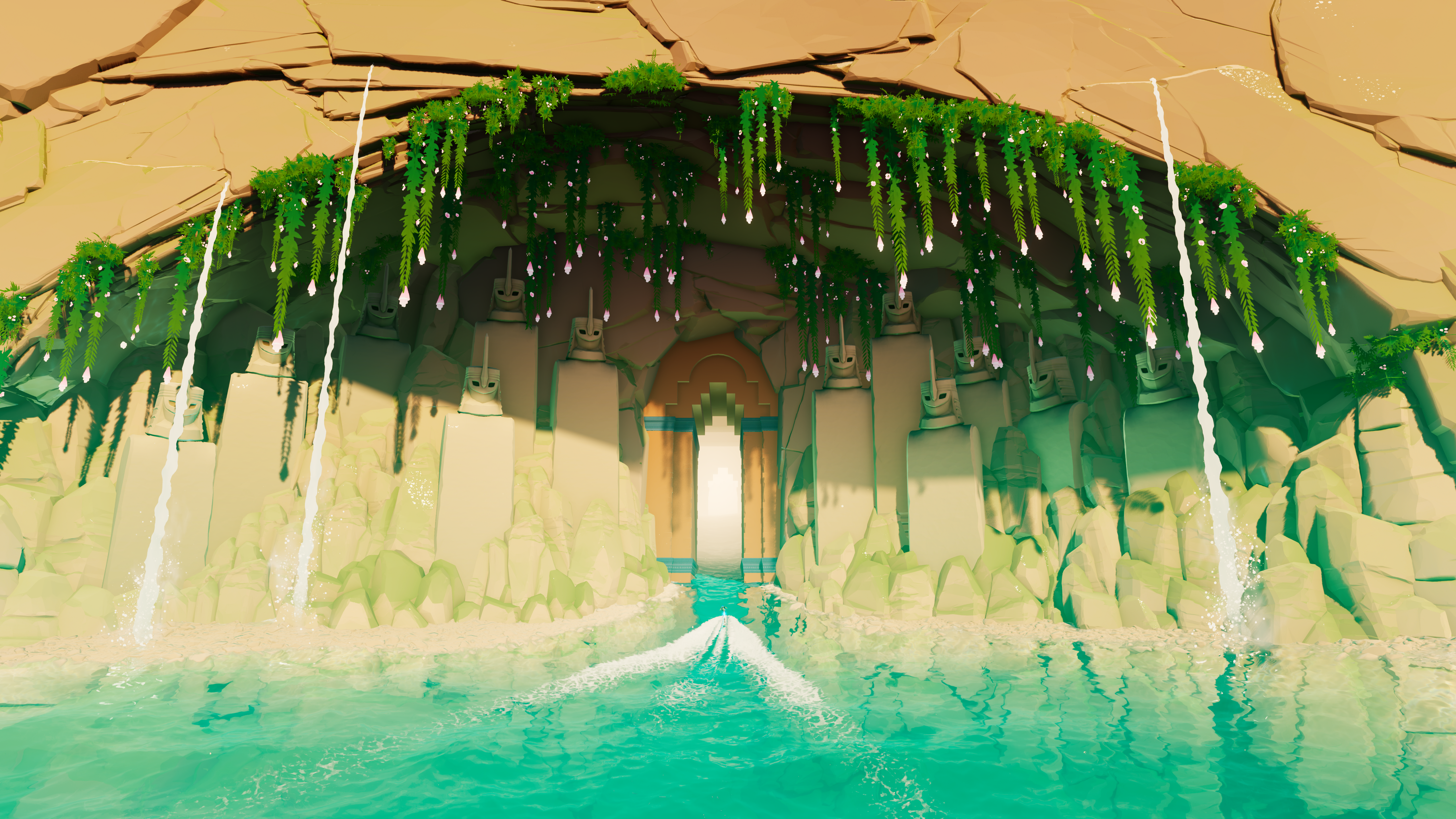 Serenity and beauty collide in sword-surfing game Sword of the Sea ...