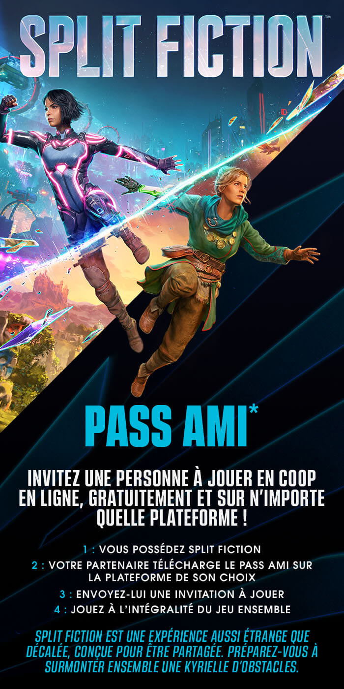 Télécharger Split Fiction - Pass ami aujourd'hui - Epic Games Store