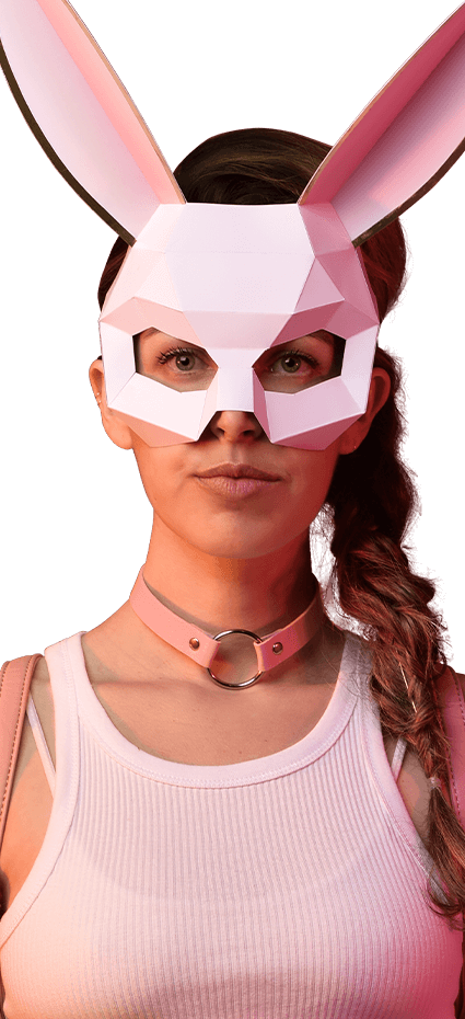 Stella Cosplay Papercraft Mask - Fortnite