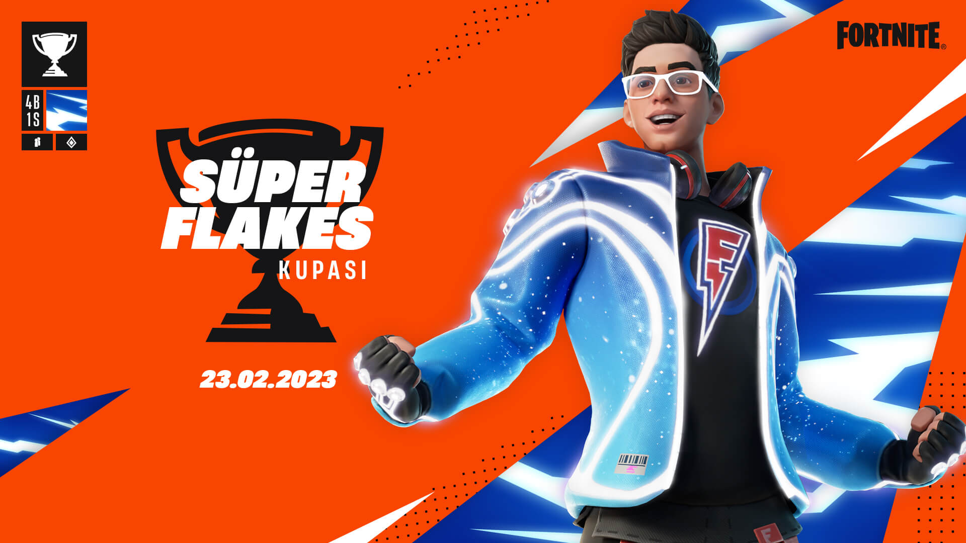 Flakes Power Fortnite Yıldızlar Serisi'ne Şok Edici Bir Giriş Yapıyor