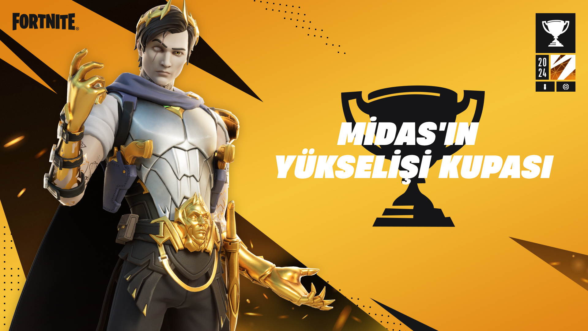 Fortnite Battle Royale v29.01: Midas'ın Yükselişi