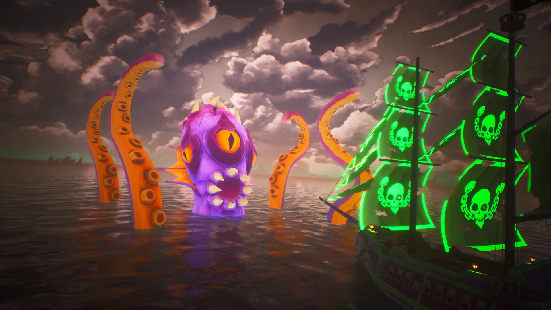 Trident’s Tale is a vibrant and colorful take on traditional pirate ...