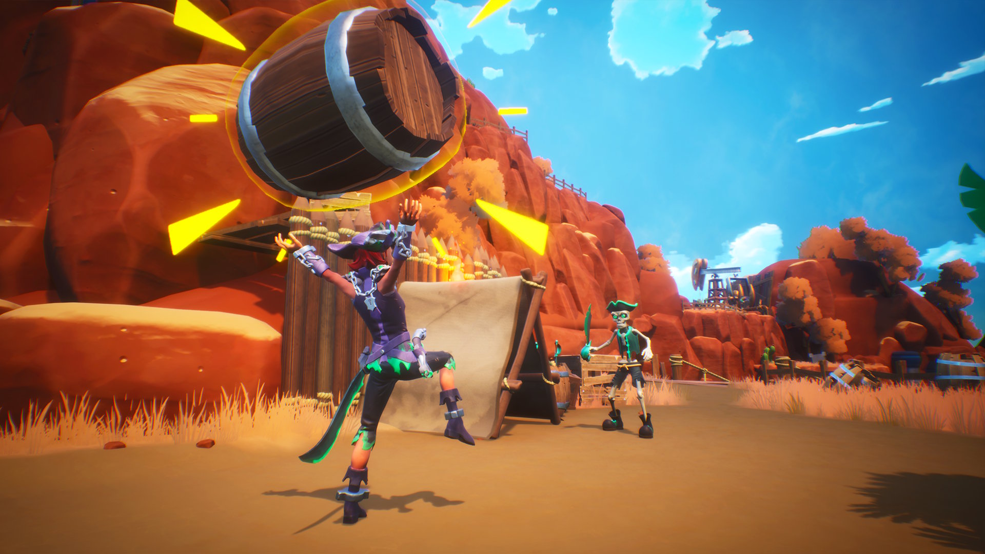 Trident’s Tale is a vibrant and colorful take on traditional pirate ...