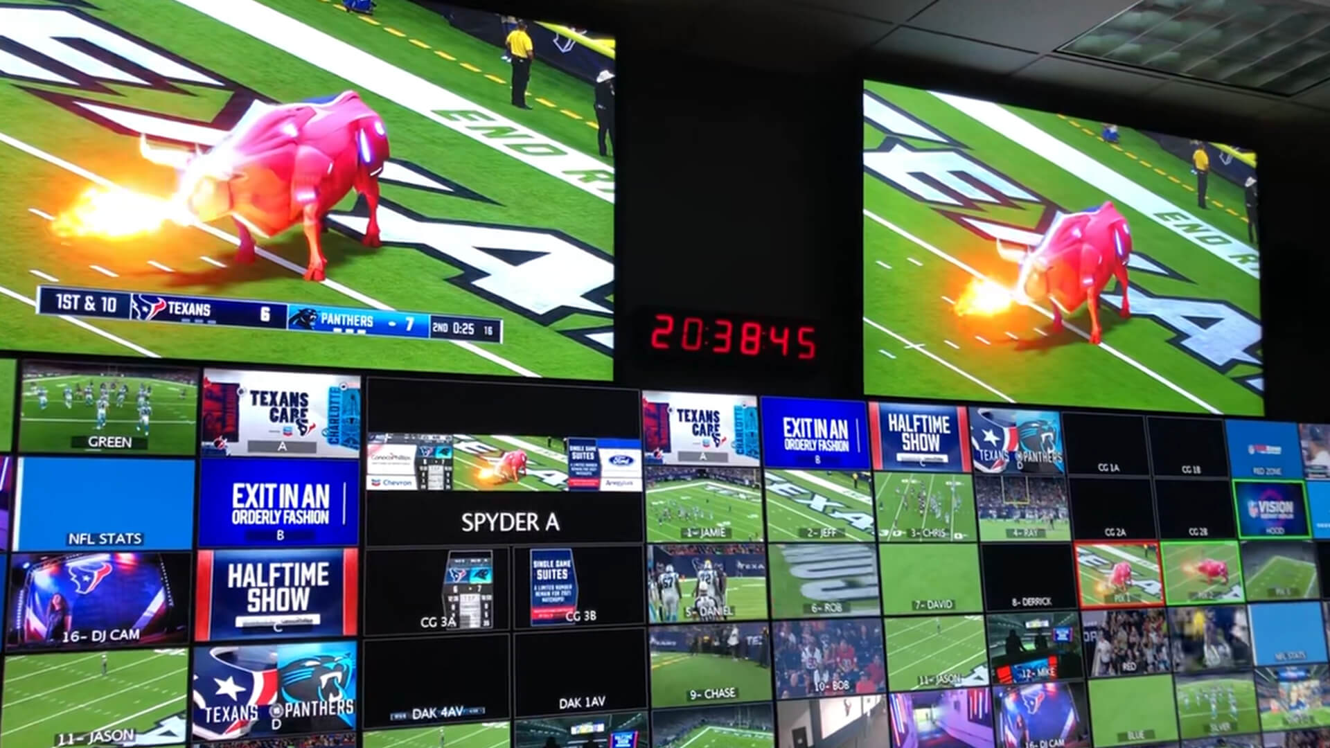 Mixed reality puts the purrr-fect twist on Carolina Panthers games ...