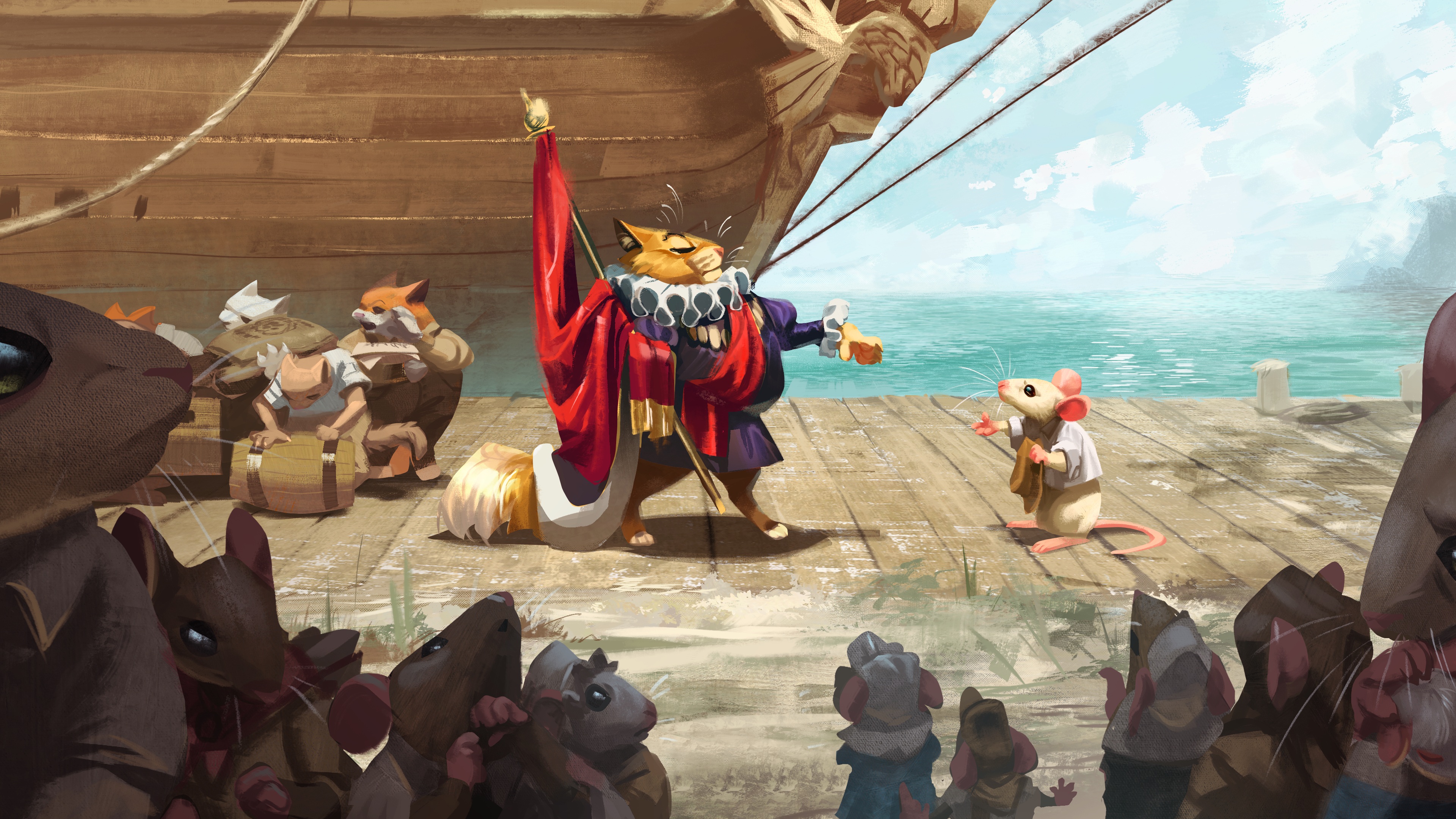 Whiskerwood is a sandbox city-builder where mice pay taxes to cat ...