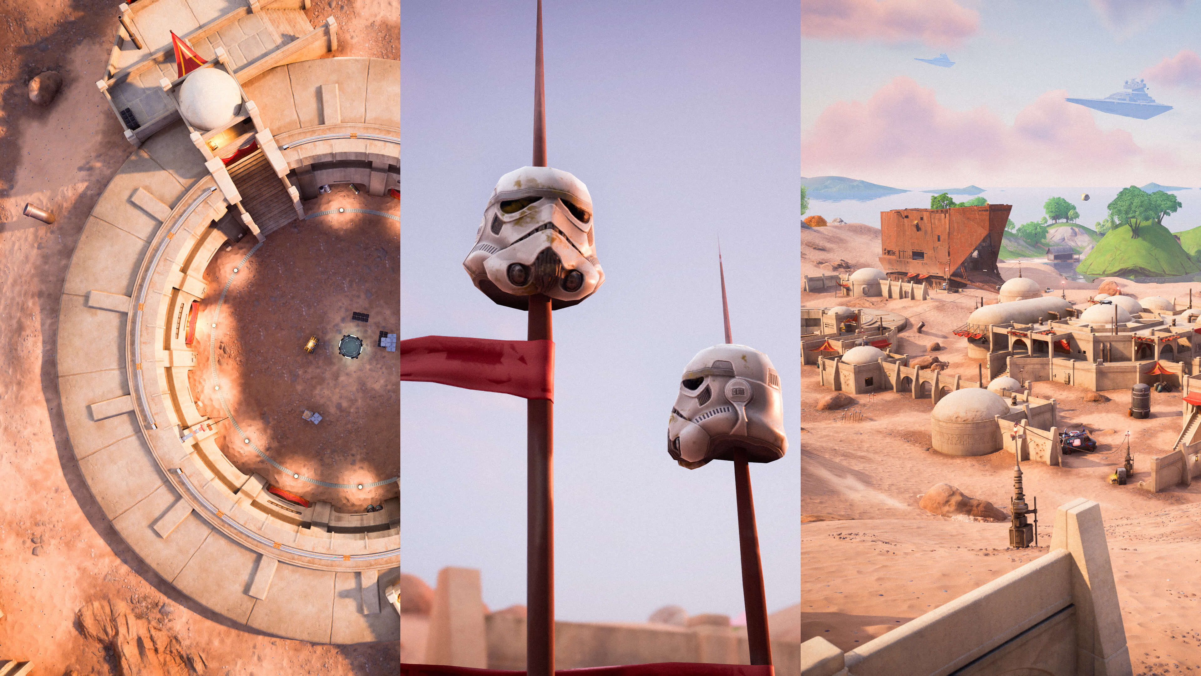 In einer weit, weit entfernten Galaxie … könnt ihr in Fortnite die ...